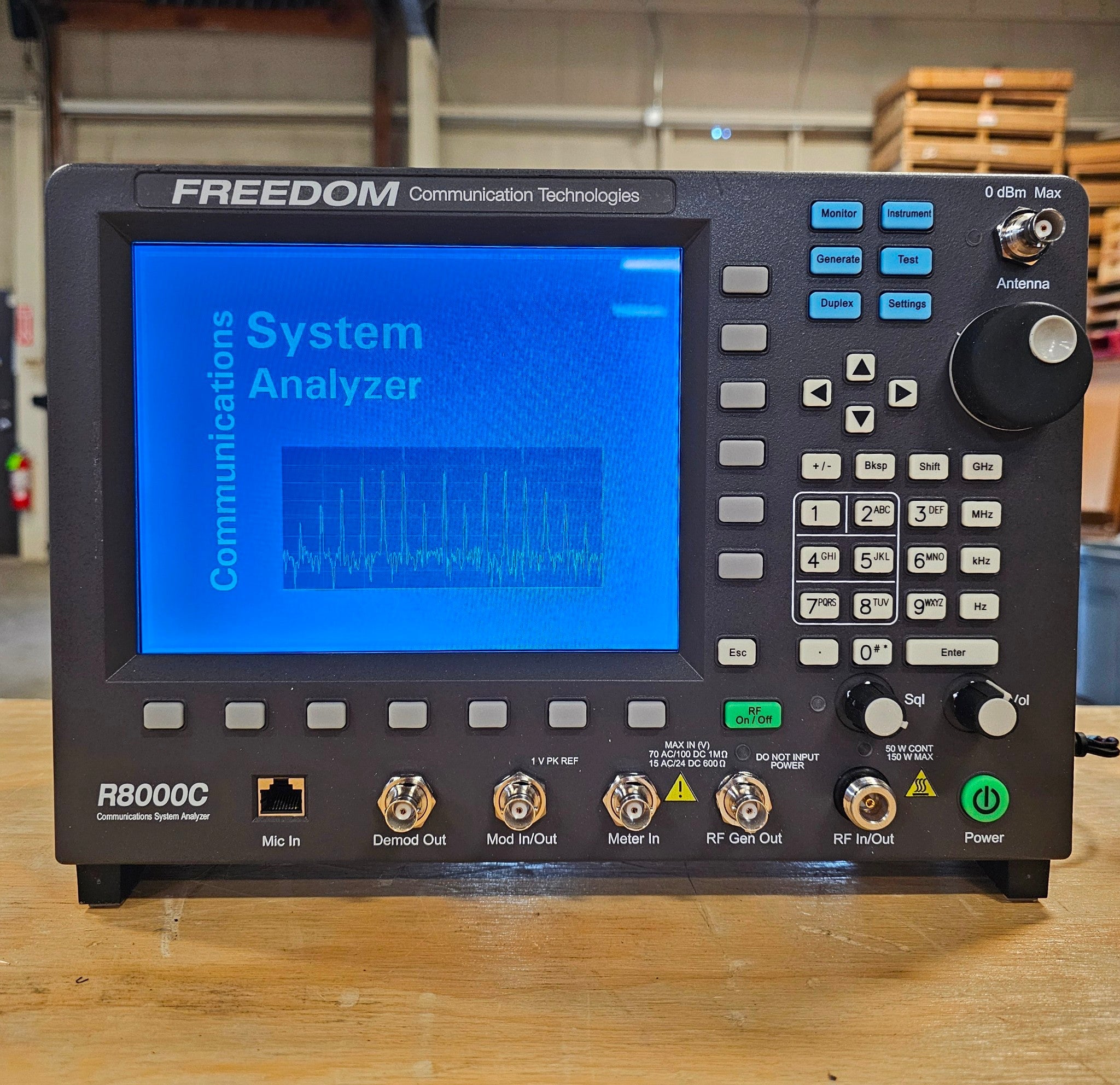 Astronics General Dynamics Freedom R8000 Communications Service Monito ...